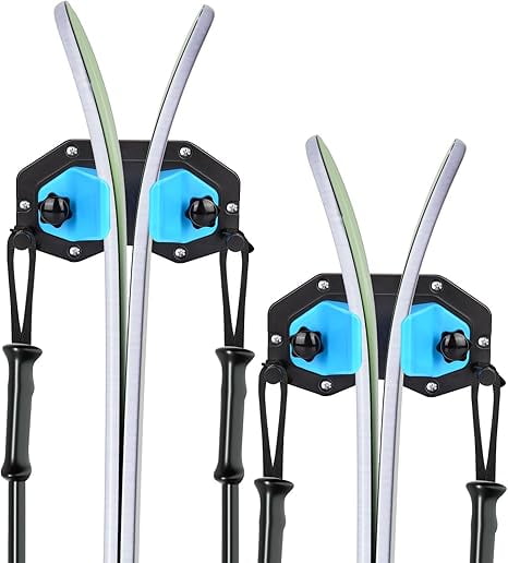 Ski Wall Mount, Snowboard Wall Mount, Wall Mounted Ski Storage Rack for ...