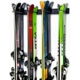 StoreYourBoard Ski Wall Storage Rack – Ski Rack Wall Mount Holds 8 ...