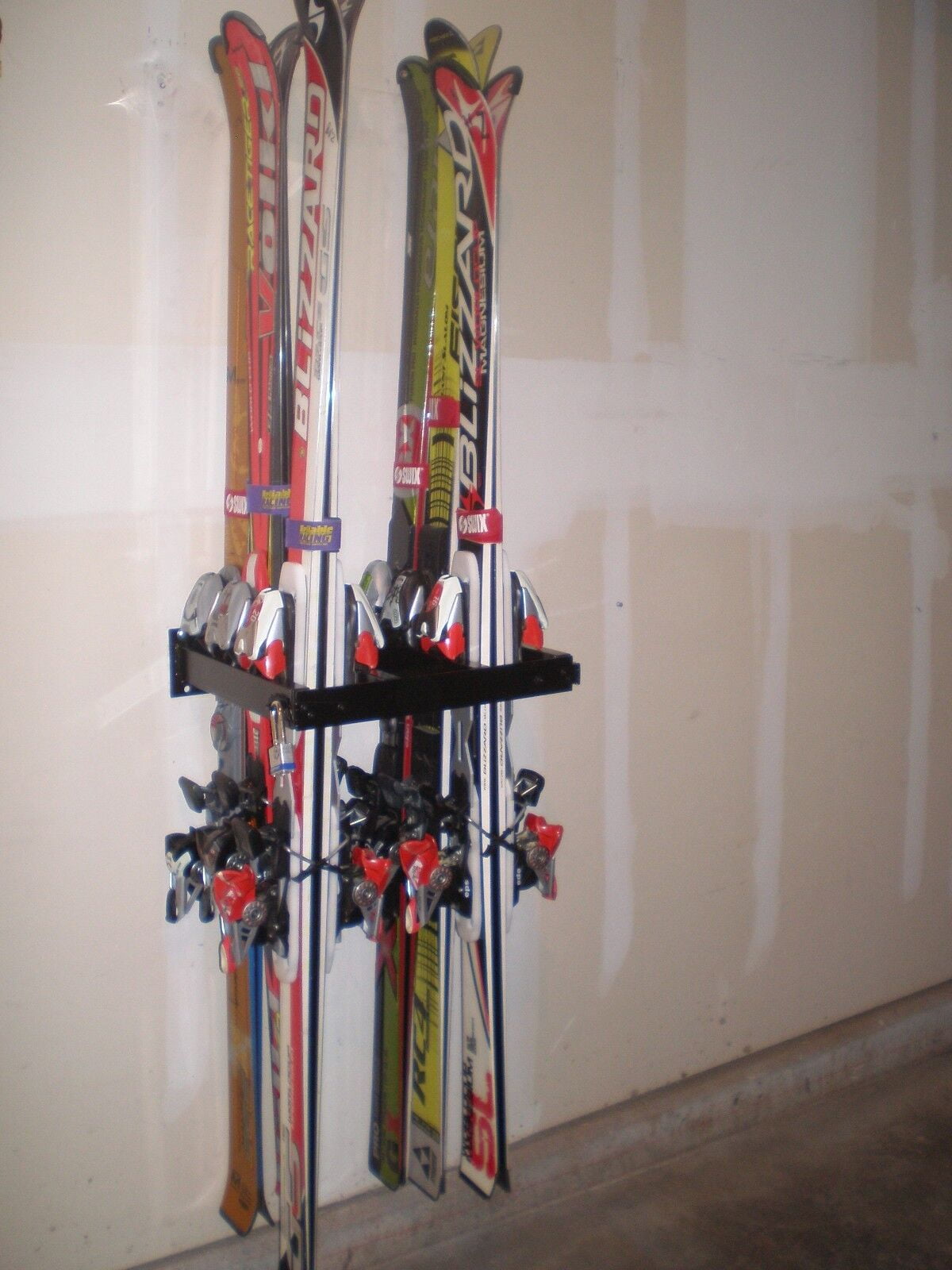 Ski and Snowboard Rack Wall Mount Locking - Walmart.com