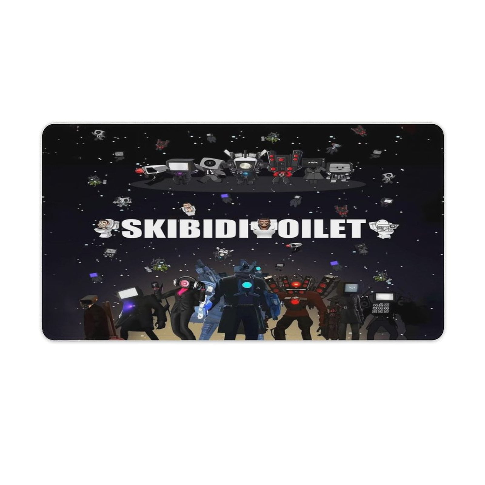 Ski-bidi Toile Large Gaming Mouse Pad for Laptop Computer Rubber Edge ...