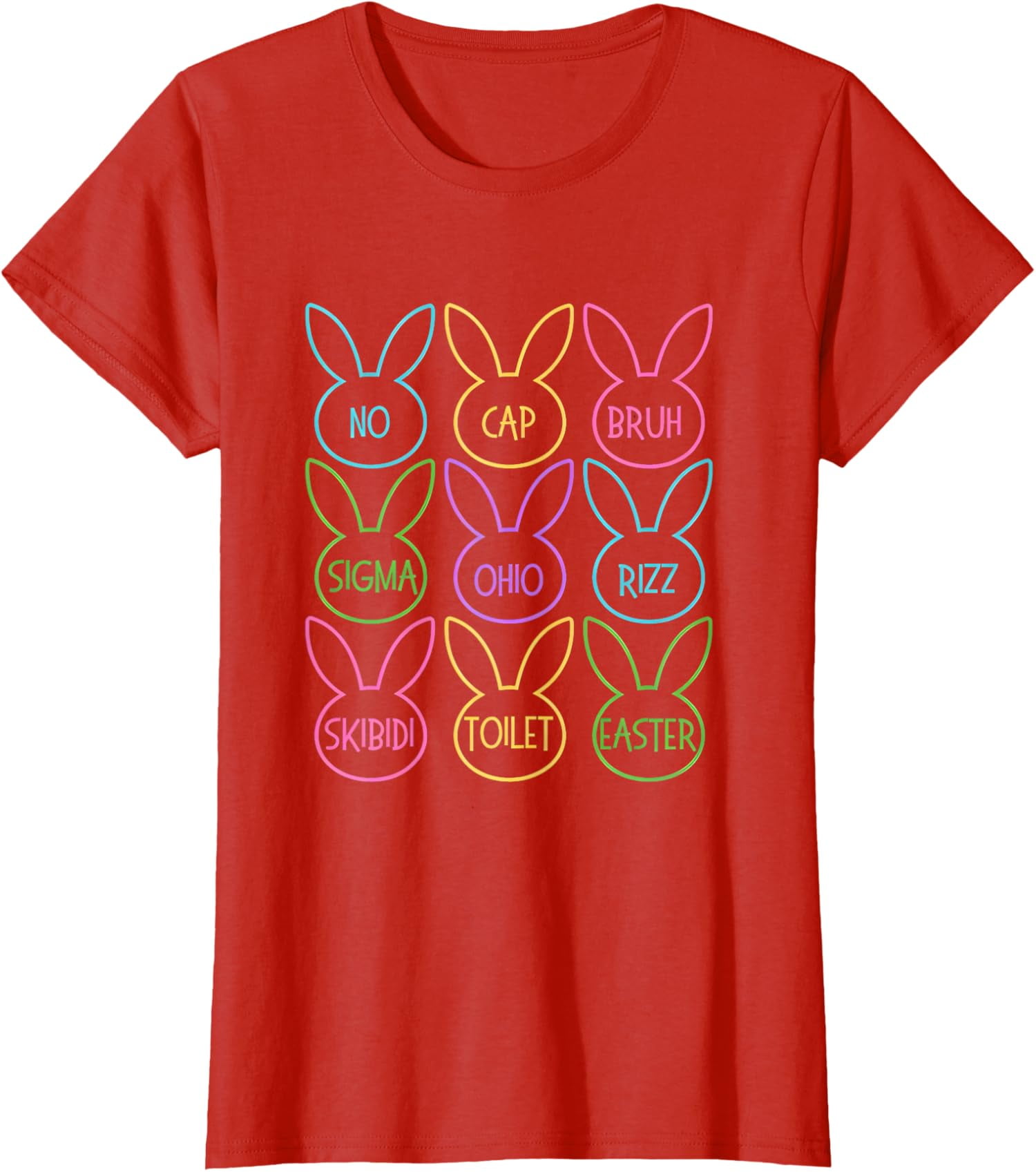 Skibidi Easter Rizzlers - Funny Gen Z Slang Design for Sigma Vibes ...