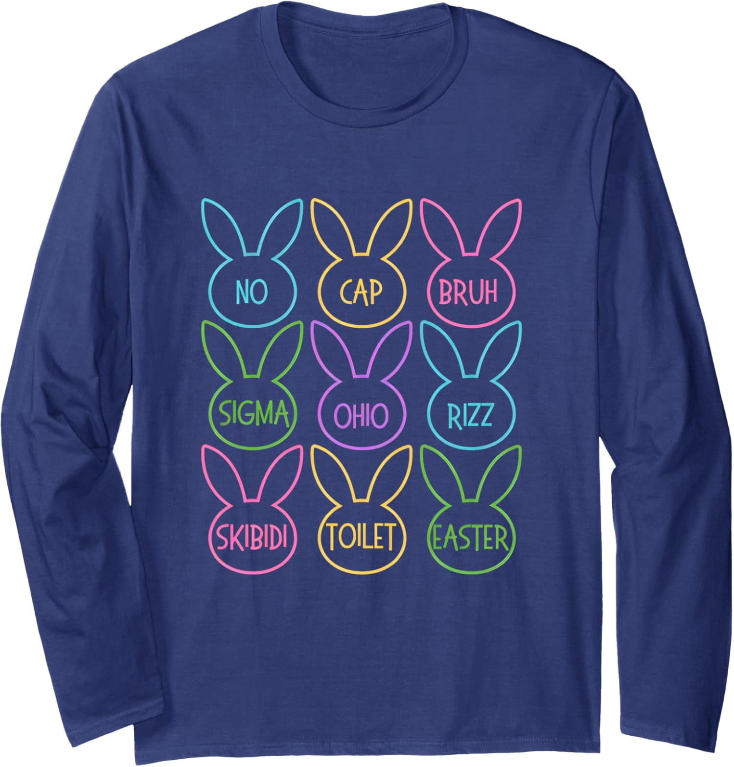 Skibidi Easter Rizzlers - Funny Gen Z Slang Design for Sigma Vibes ...