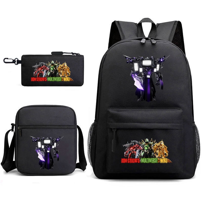 Skibidi Multiverse Wiki Primary School Student Starry Sky Backpack ...