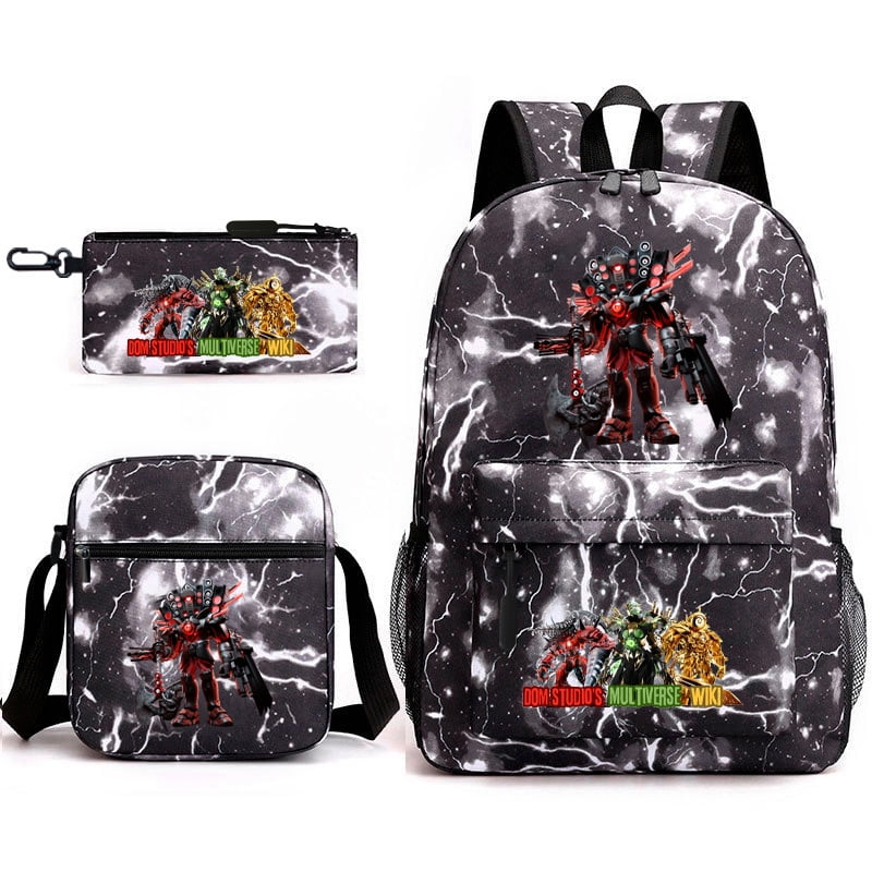 Skibidi Multiverse Wiki Primary School Student Starry Sky Backpack ...