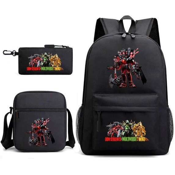 Skibidi Multiverse Wiki Primary School Student Starry Sky Backpack ...