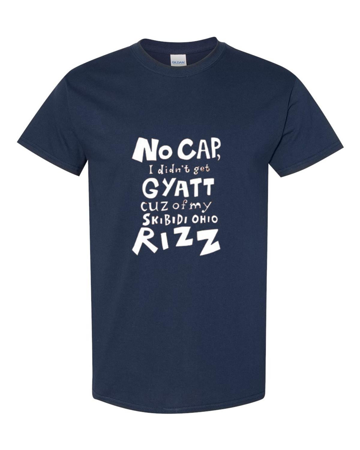 Skibidi Ohio Rizz Funny Meme Gen Z Internet Slang LOL T-Shirt, for men ...