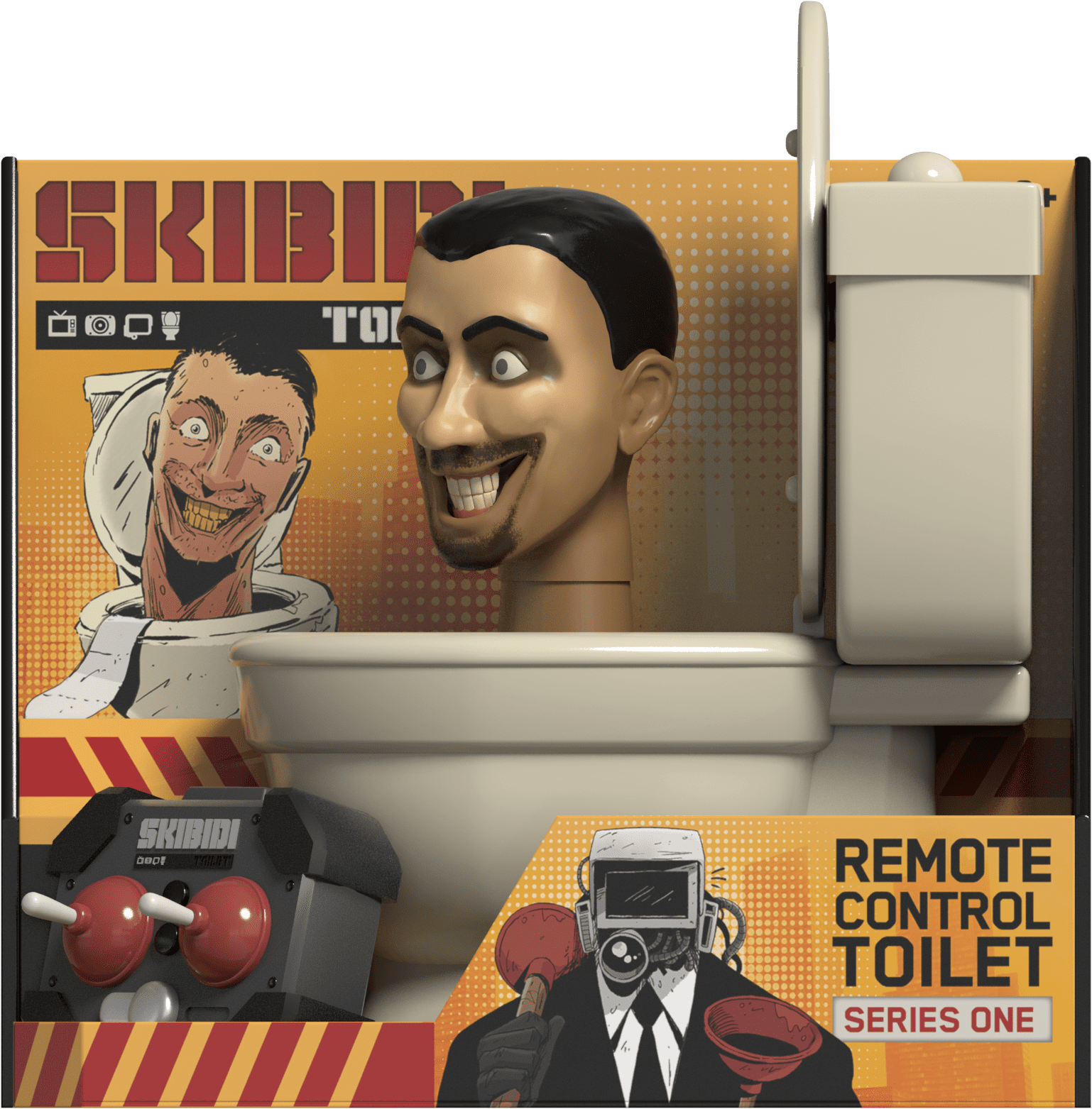 Skibidi Remote Control Toilet - Series 1, Officially Licensed Skibidi ...