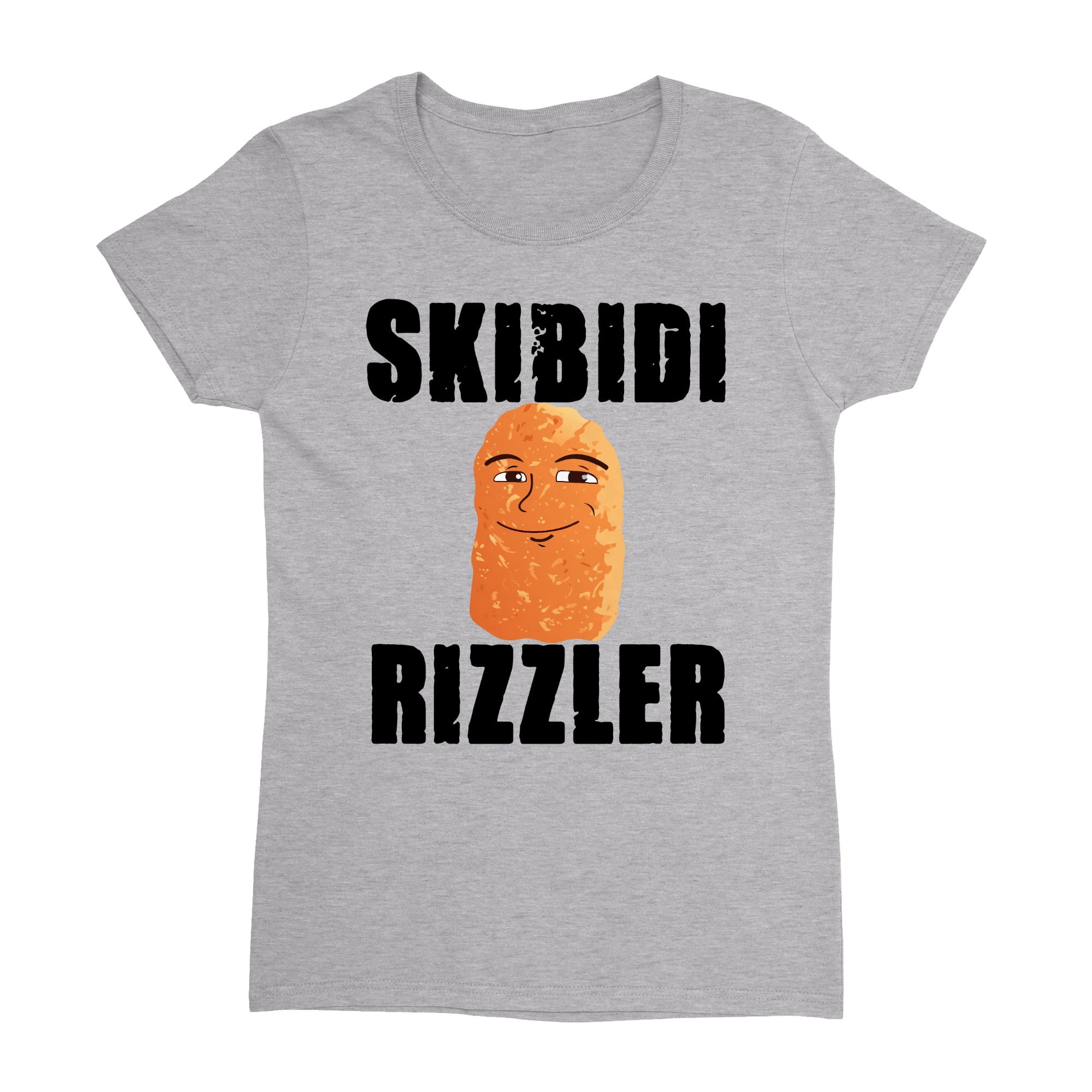 Skibidi Rizzler Meme Funny Brainrot Rizz Alpha Gen Ladies' Crewneck T ...