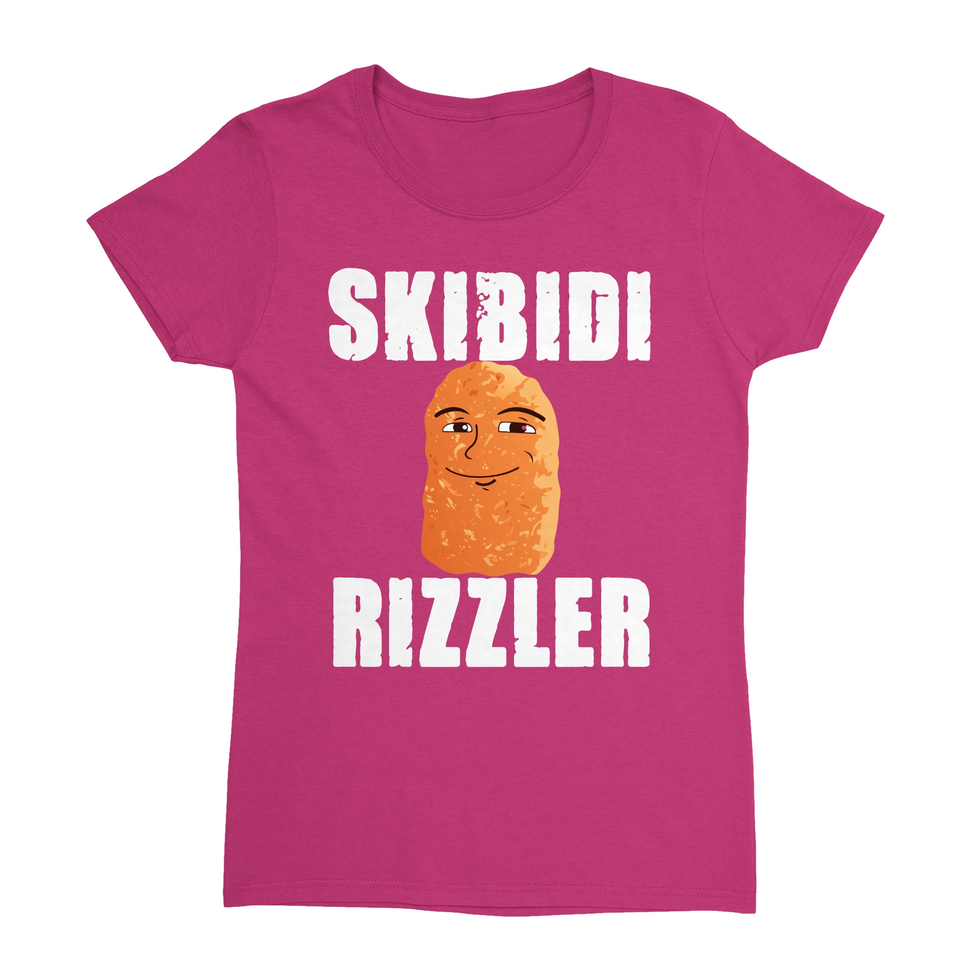 Skibidi Rizzler Meme Funny Brainrot Rizz Alpha Gen Ladies' Crewneck T ...