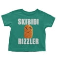 Skibidi Rizzler Meme Funny Brainrot Rizz Alpha Gen Toddler T-Shirt ...