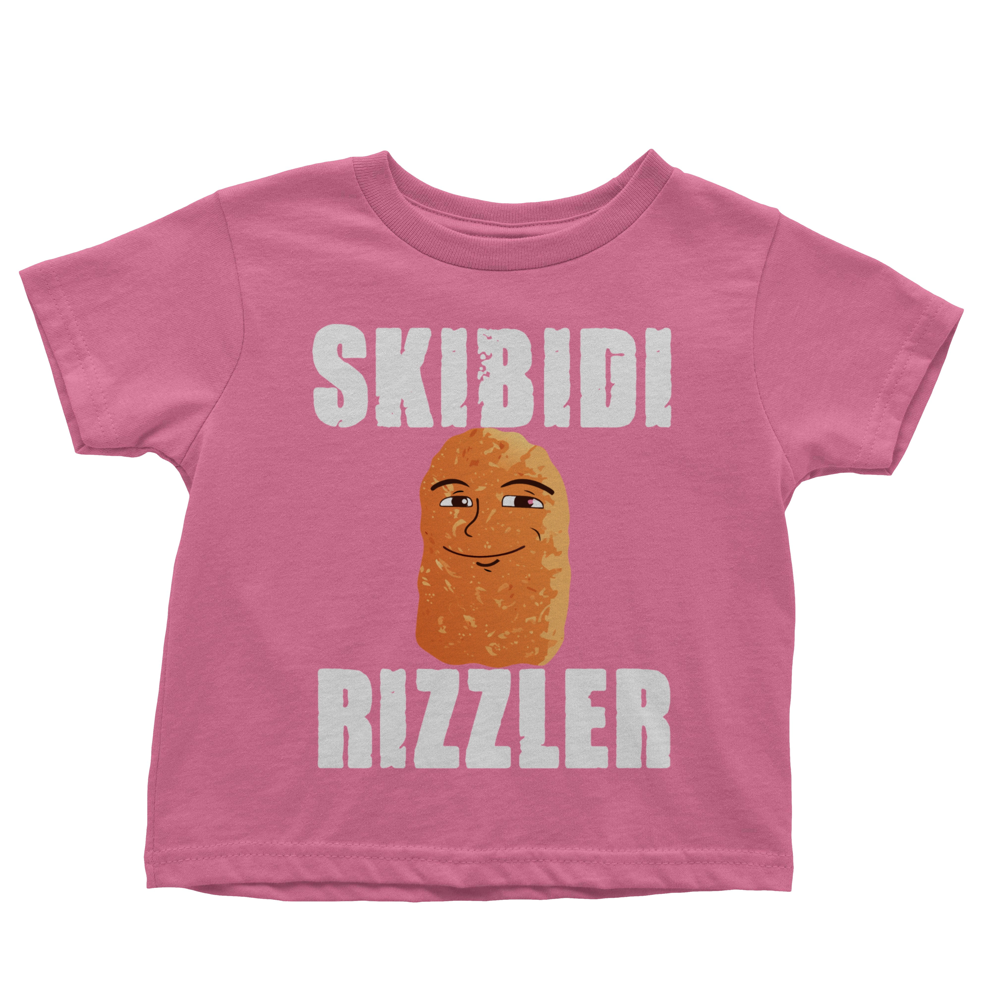 Skibidi Rizzler Meme Funny Brainrot Rizz Alpha Gen Toddler T-Shirt ...