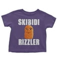 Skibidi Rizzler Meme Funny Brainrot Rizz Alpha Gen Toddler T-Shirt ...