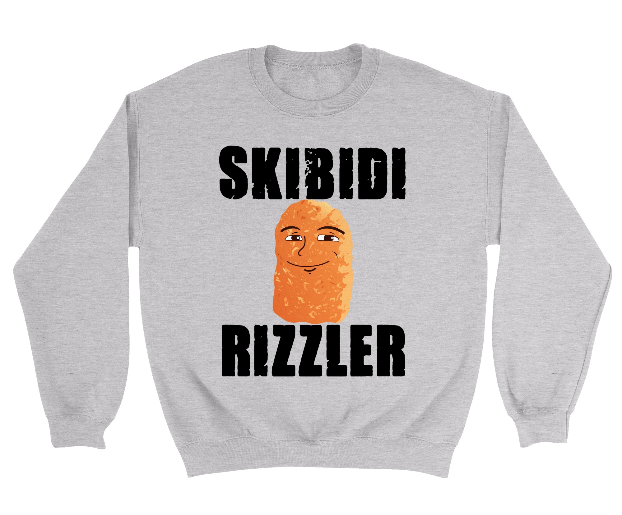 Skibidi Rizzler Meme Funny Brainrot Rizz Alpha Gen Unisex Crewneck ...