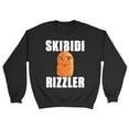 Skibidi Rizzler Meme Funny Brainrot Rizz Alpha Gen Unisex Crewneck ...