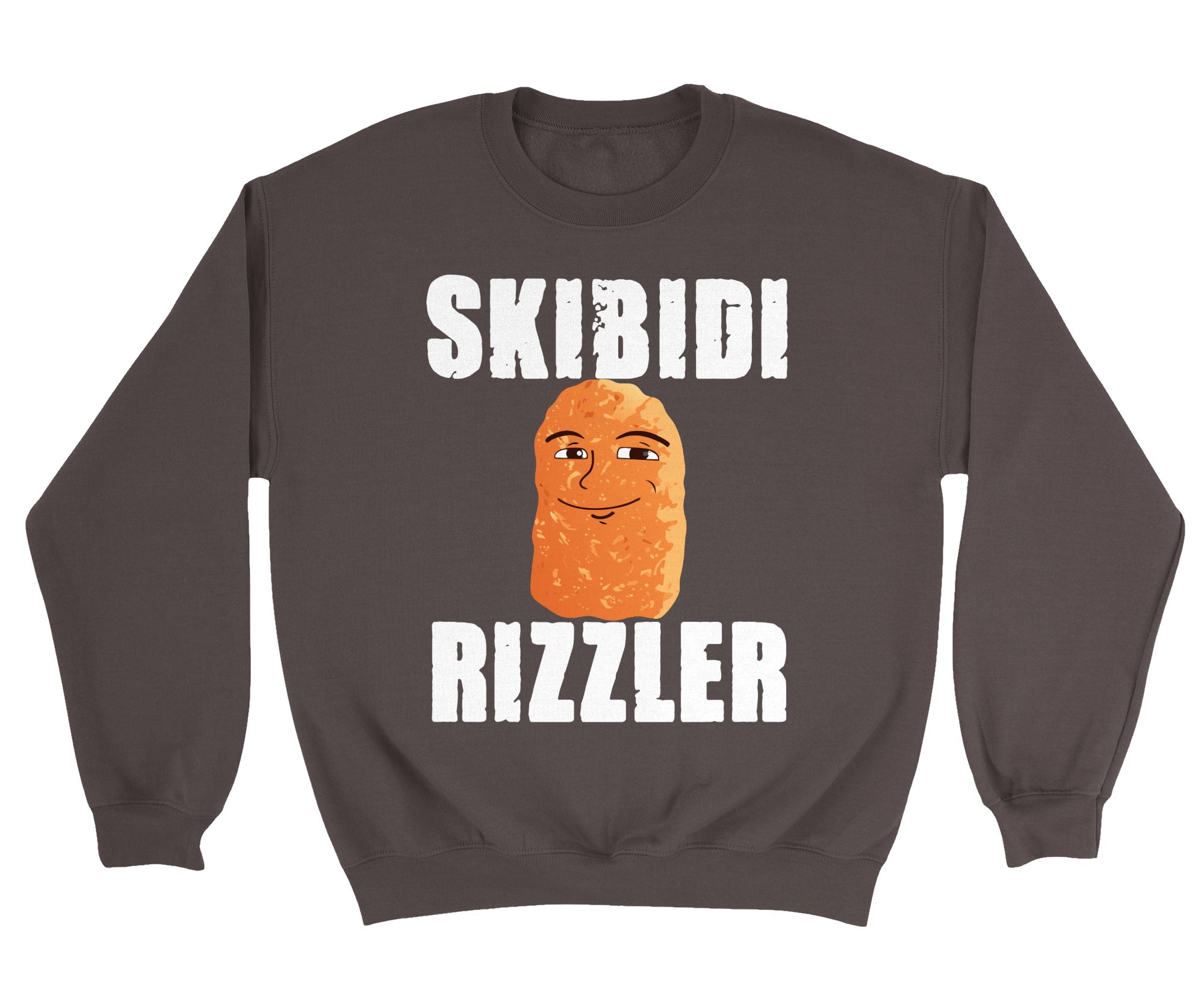 Skibidi Rizzler Meme Funny Brainrot Rizz Alpha Gen Unisex Crewneck ...