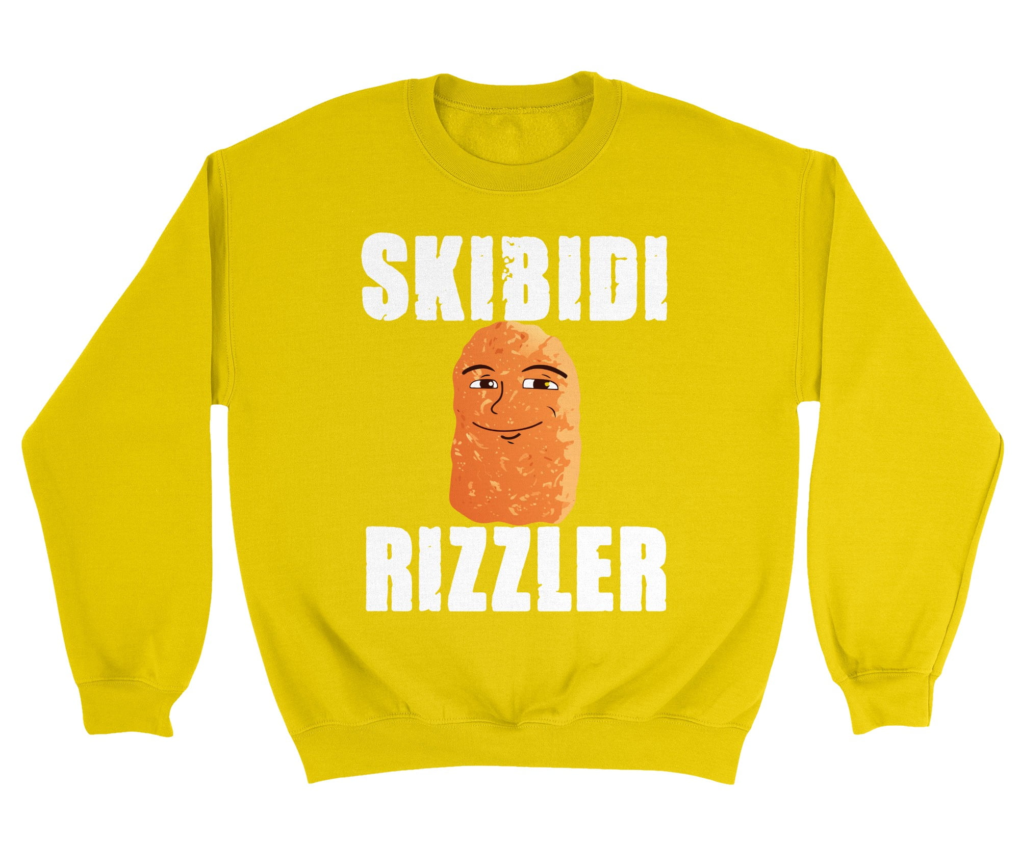 Skibidi Rizzler Meme Funny Brainrot Rizz Alpha Gen Unisex Crewneck ...