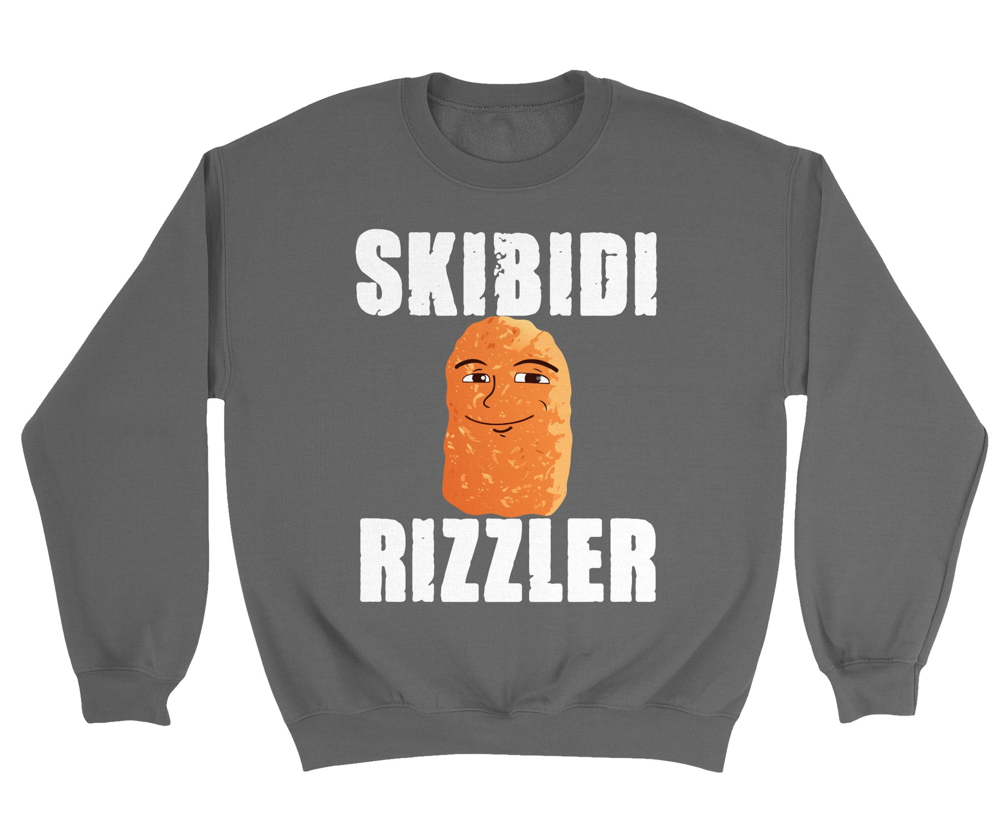 Skibidi Rizzler Meme Funny Brainrot Rizz Alpha Gen Unisex Crewneck ...