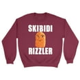 Skibidi Rizzler Meme Funny Brainrot Rizz Alpha Gen Unisex Crewneck ...