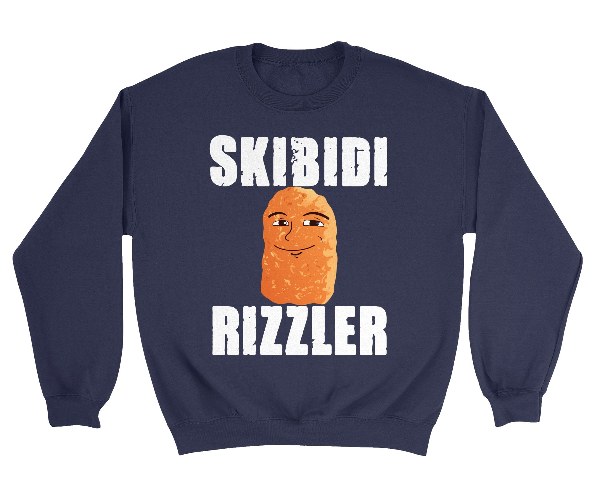 Skibidi Rizzler Meme Funny Brainrot Rizz Alpha Gen Unisex Crewneck ...