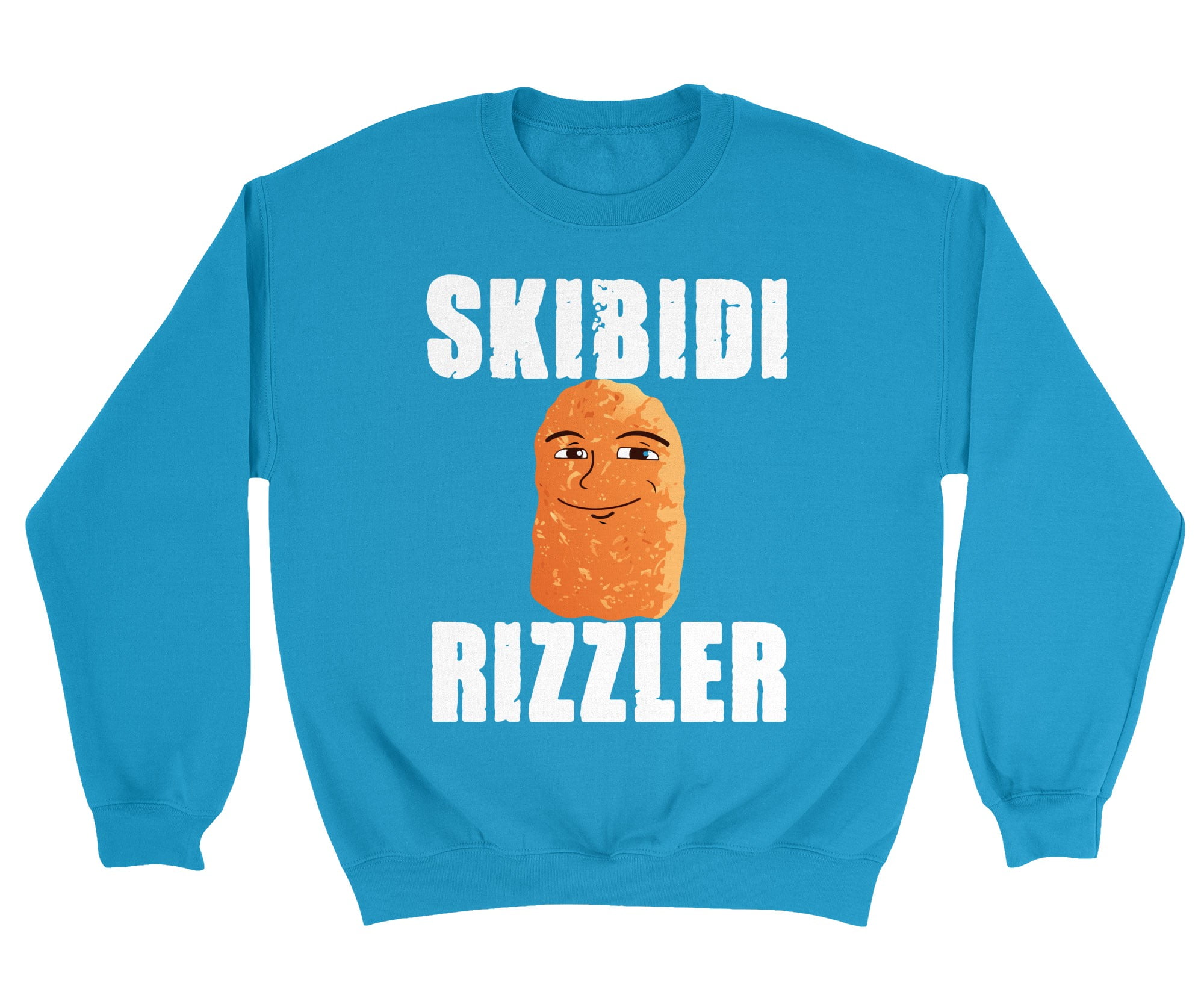 Skibidi Rizzler Meme Funny Brainrot Rizz Alpha Gen Unisex Crewneck ...