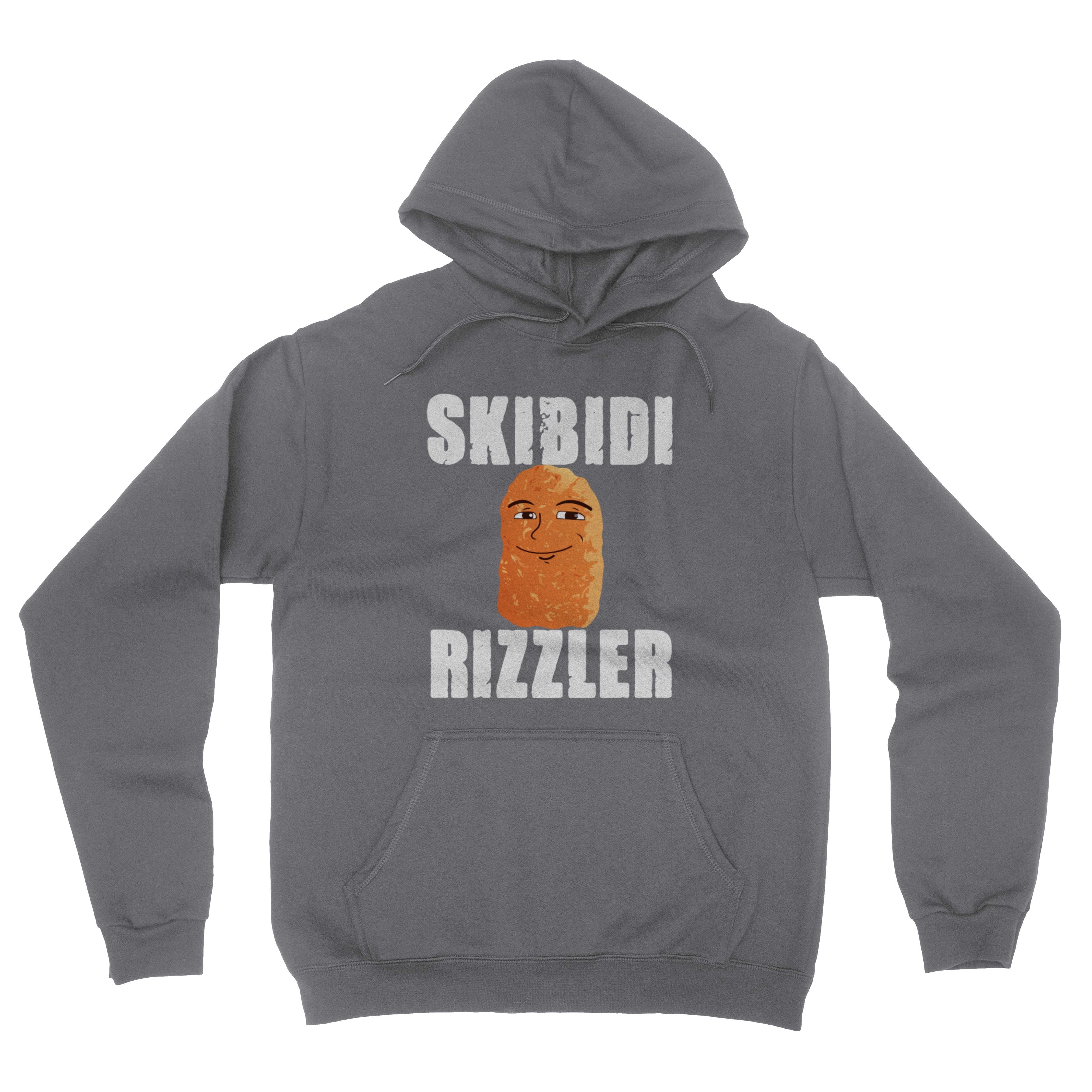 Skibidi Rizzler Meme Funny Brainrot Rizz Alpha Gen Unisex Hooded ...