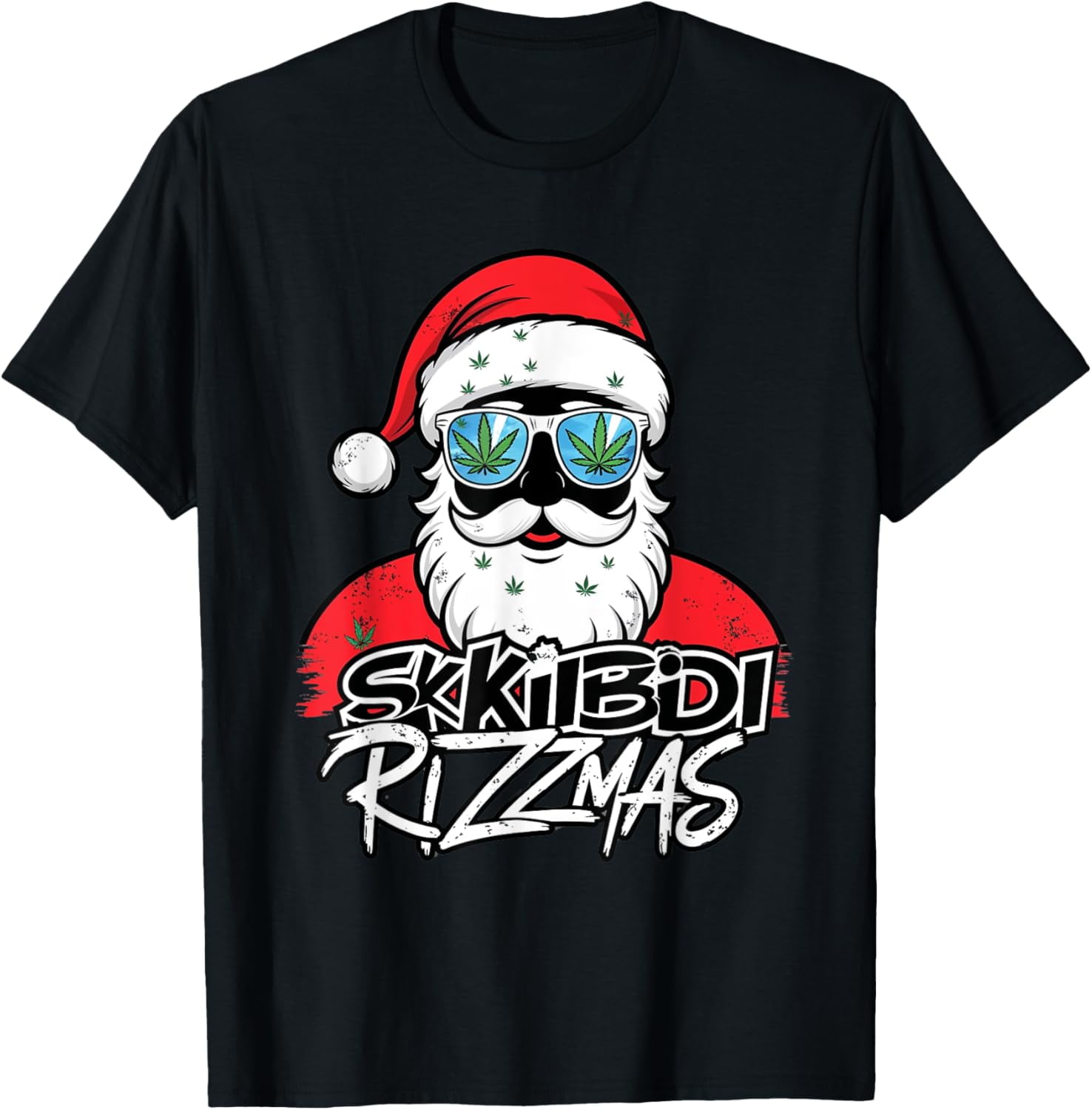 Skibidi Rizzmas Christmas Rizz Santa Claus Charisma Kid Cool T-Shirt ...