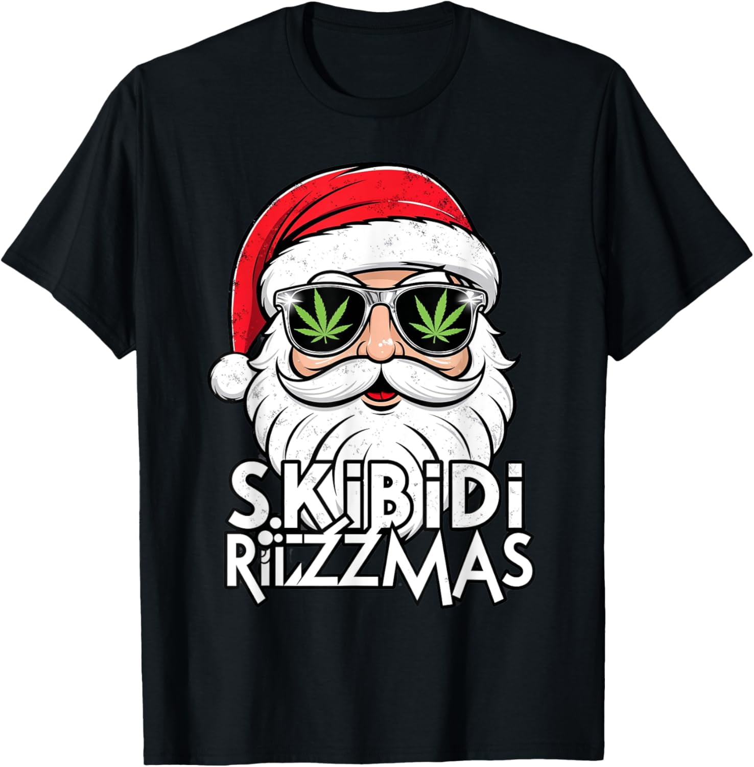 Skibidi Rizzmas Christmas Rizz Santa Claus Charisma Kid Cool T-Shirt - Walmart.com