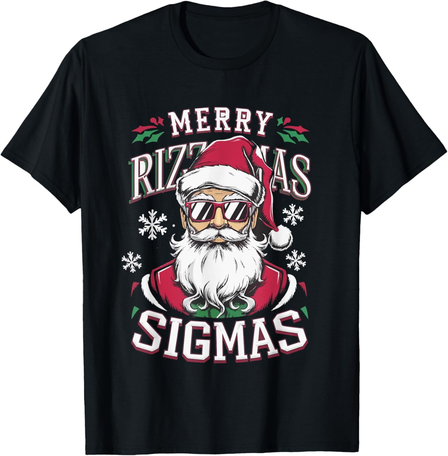 Skibidi Rizzmas Christmas Rizz Santa Claus Charisma Kid Cool T-Shirt - Walmart.com