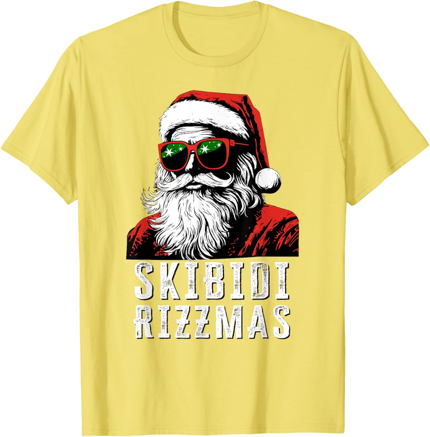 Skibidi Rizzmas Christmas Rizz Santa Claus Charisma Kid Cool T-Shirt - Walmart.com
