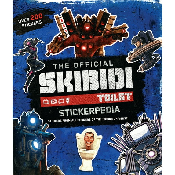 Skibidi Stickerpedia, (Paperback) - Walmart.com