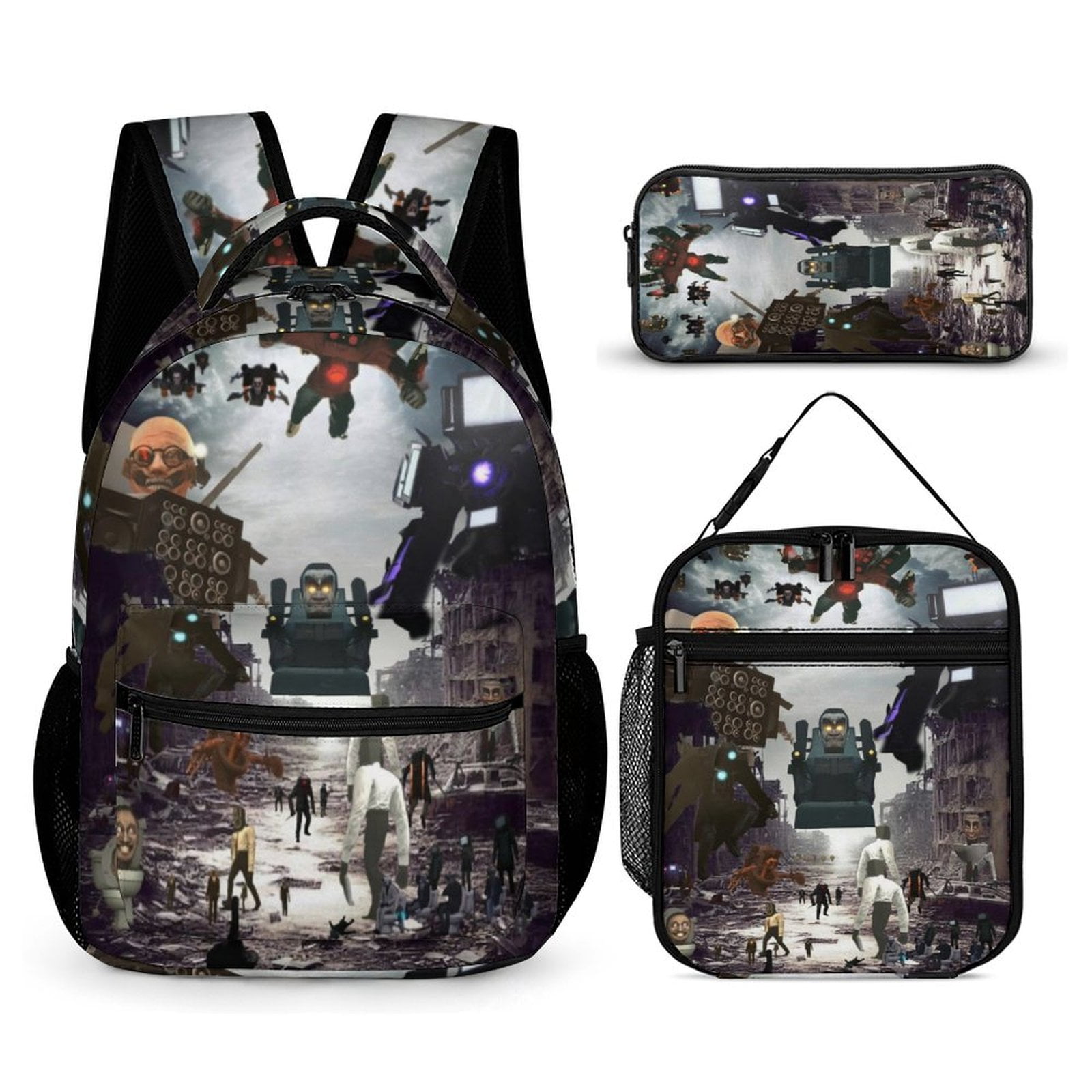 Skibidi Toilet (17) Lightweight Laptop Travel Backpack For Adults Work ...