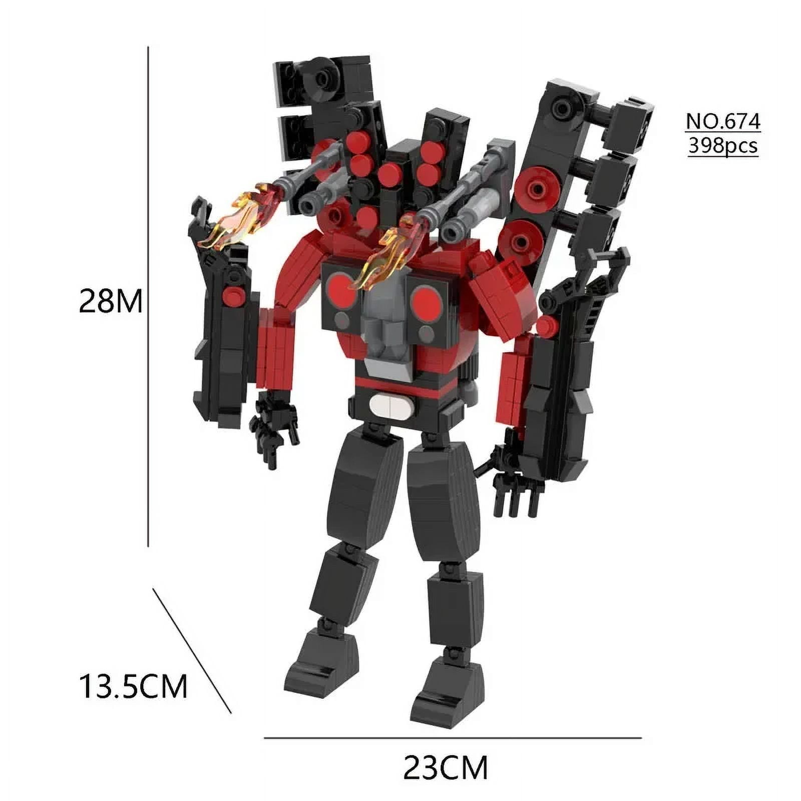 Skibidi Toilet Audio Man Camera Titan Man Speakerman DIY Building ...