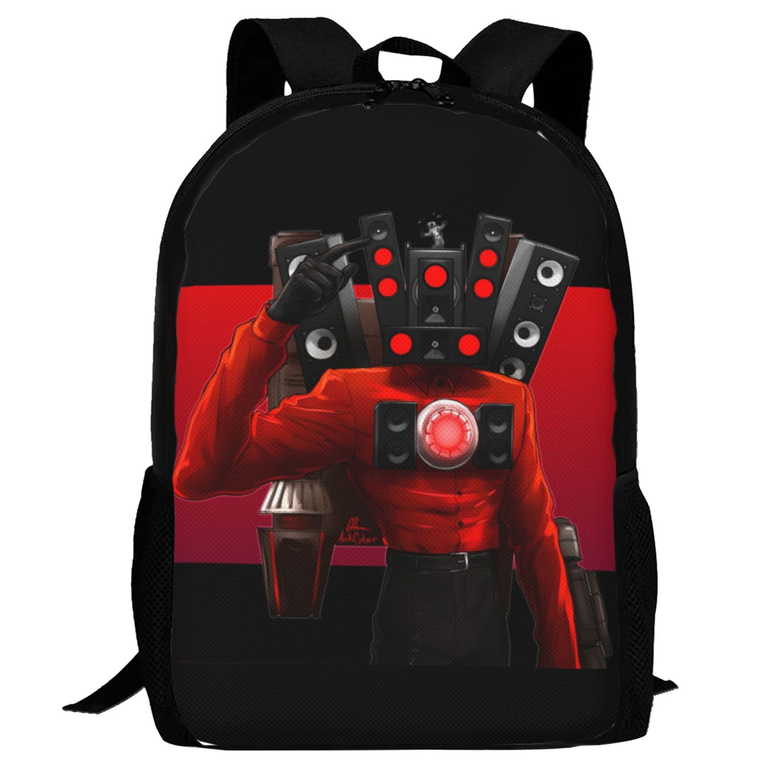 Skibidi Toilet Backpack,3d Print Laptop Backpack Lightweight Casual ...