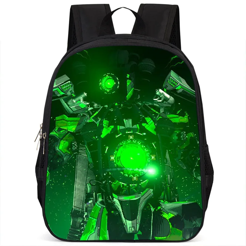 Skibidi Toilet Backpack Cartoon Backpack for Titans Cameraman Camera ...