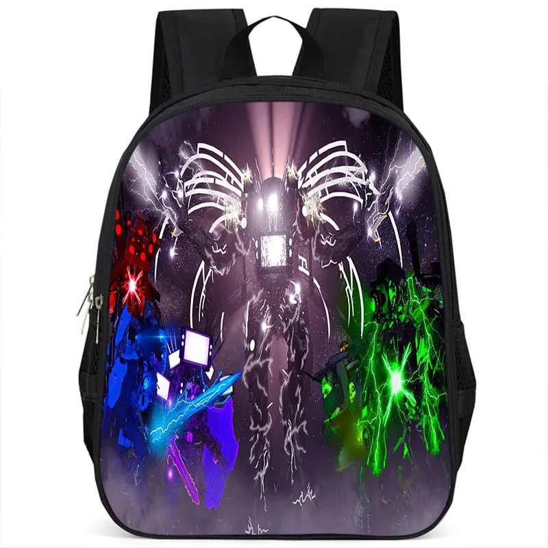 Skibidi Toilet Backpack Cartoon Backpack for Titans Cameraman Camera ...