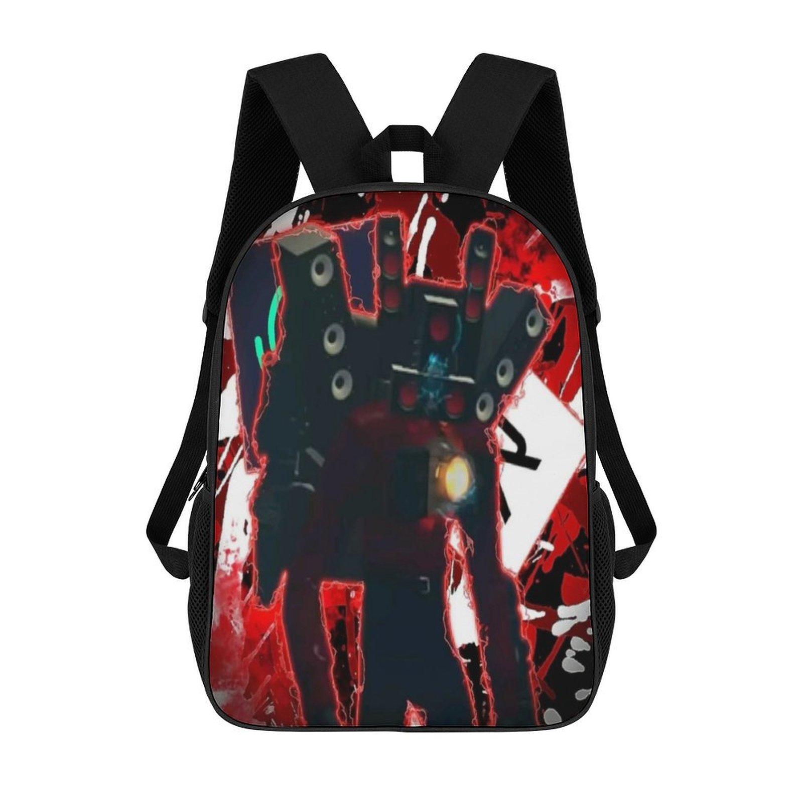 Skibidi Toilet Backpack Cartoon Casual Shoulder Daypack Large Capacity ...