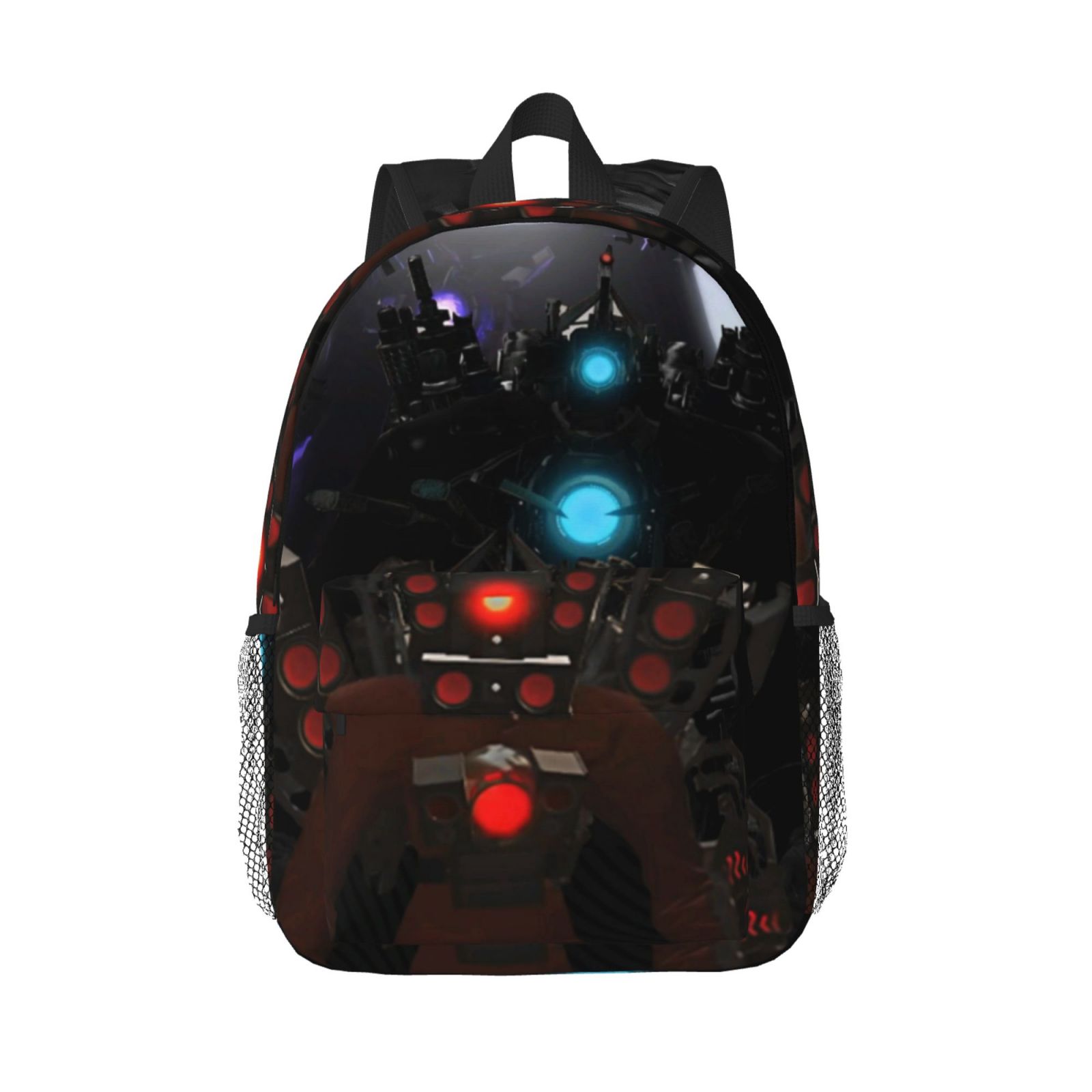 Skibidi Toilet Backpack for Bookbag with Adjustable Straps, Durable Bag ...