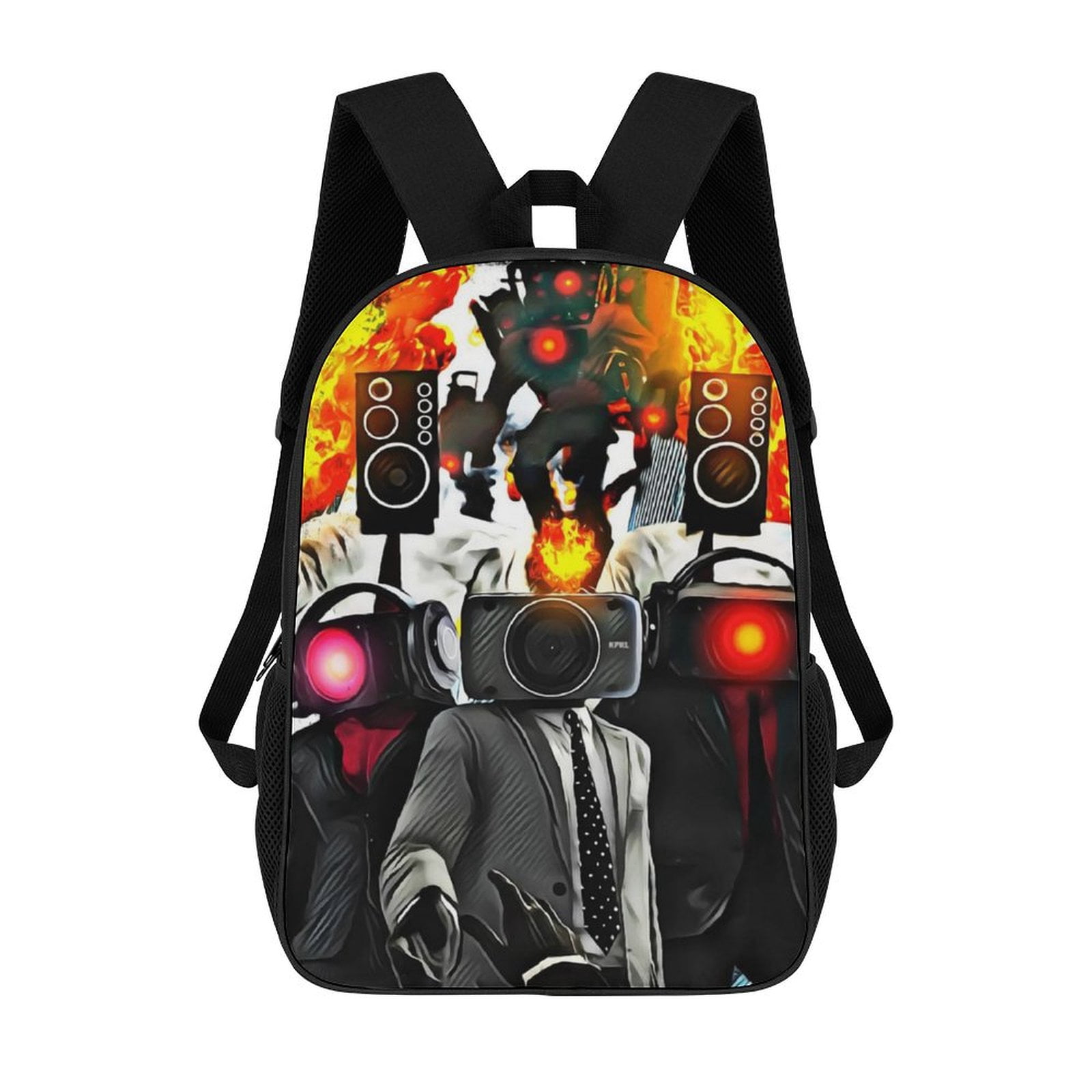 Skibidi Toilet Backpack, Large Capacity Backpack, 17 Inch Laptop ...