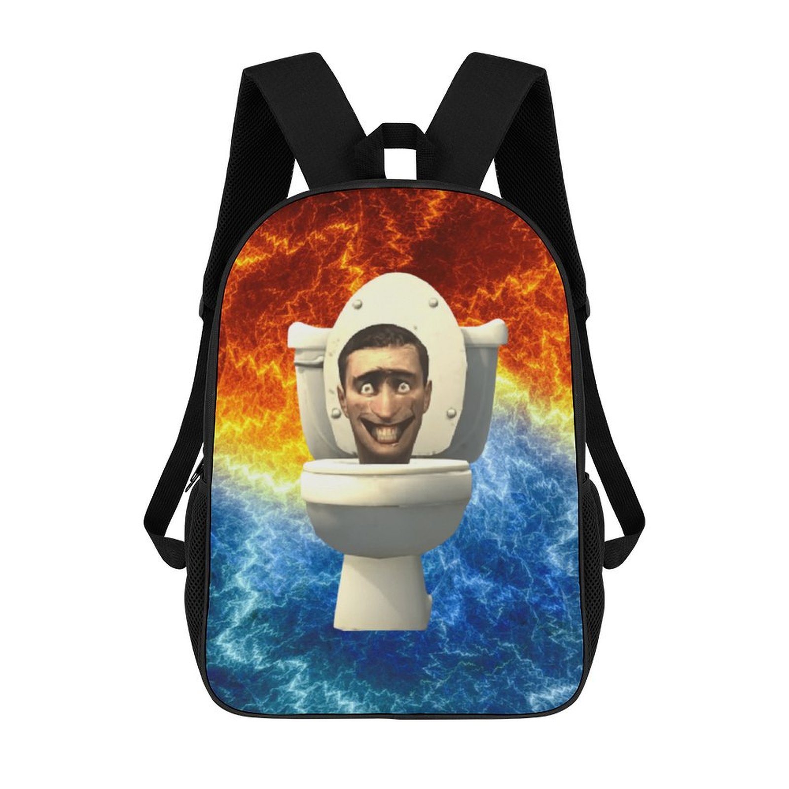 Skibidi Toilet Backpack, Large Capacity Backpack, 17 Inch Laptop ...