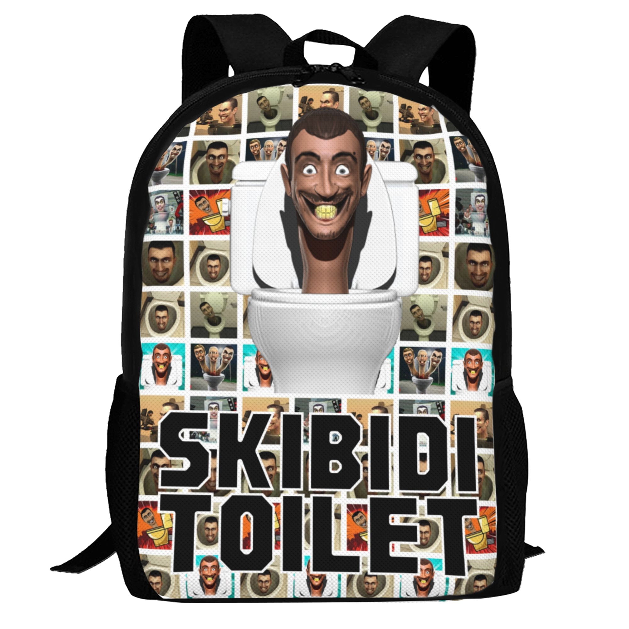 Skibidi Toilet Backpack, Large Capacity School Book Bag, Lightweight ...