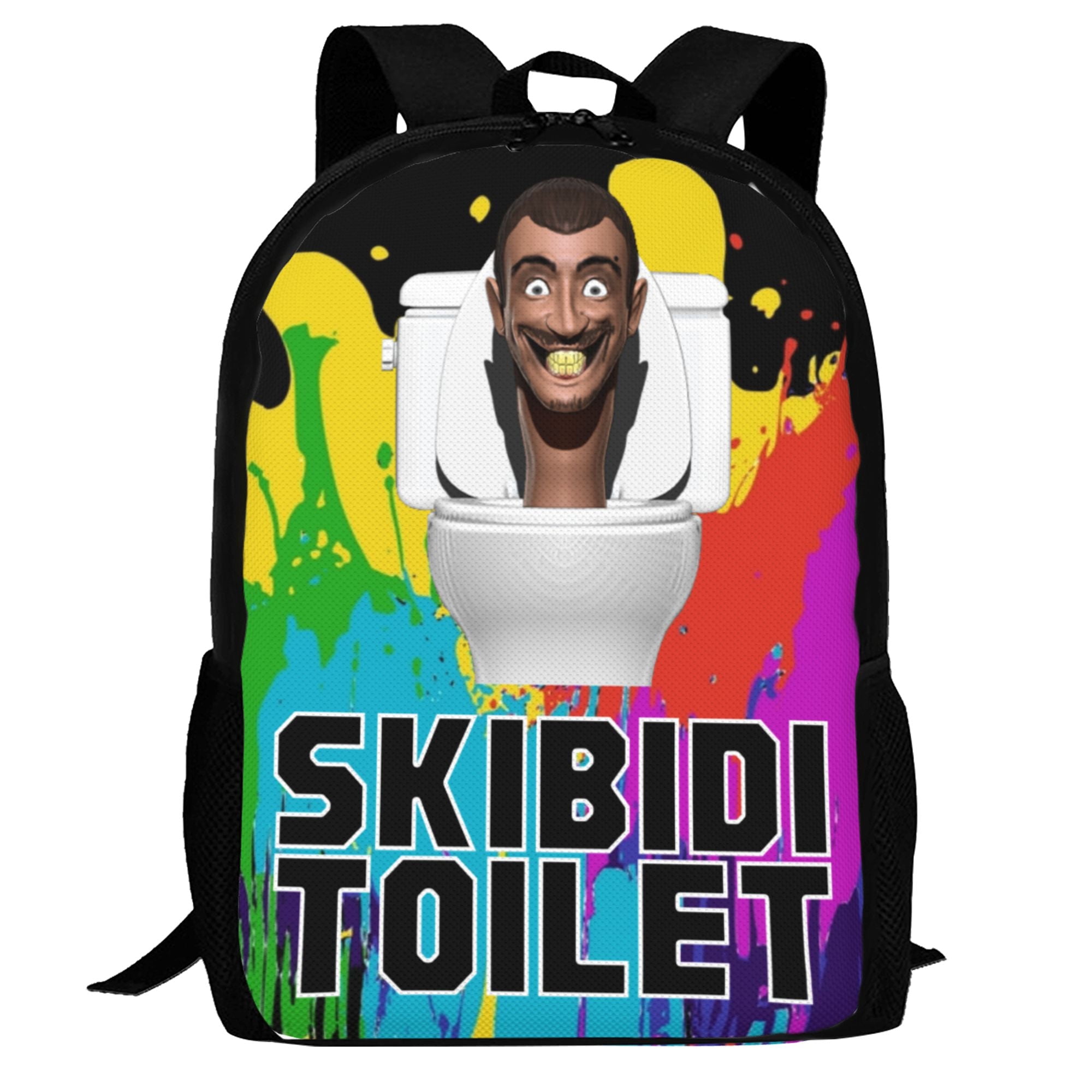 Skibidi Toilet Backpack, Large Capacity School Book Bag, Lightweight ...