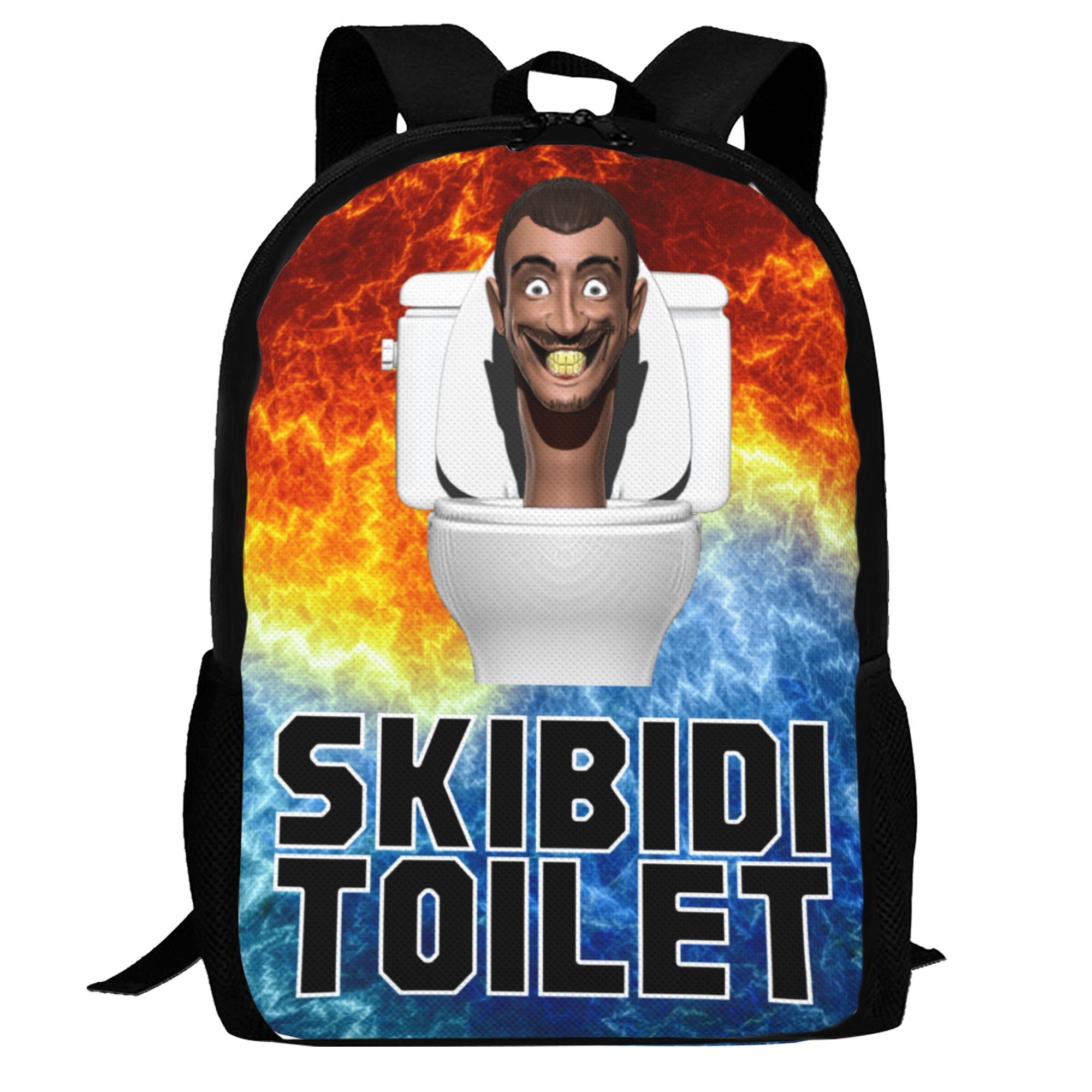 Skibidi Toilet Backpack, Large Capacity School Book Bag, Lightweight ...