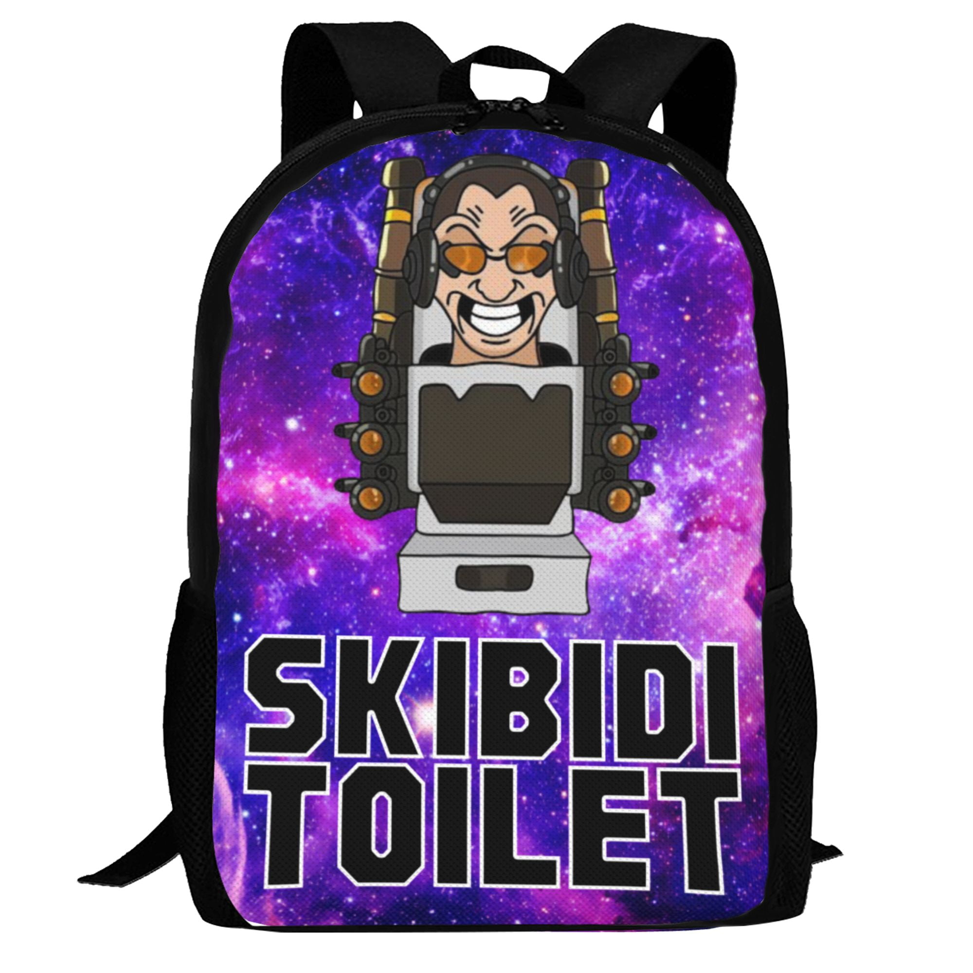 Skibidi Toilet Backpack, Large Capacity School Book Bag, Lightweight ...