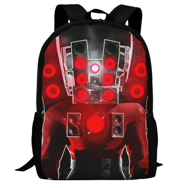 Skibidi Toilet Backpack, Large Capacity School Book Bag, Lightweight ...