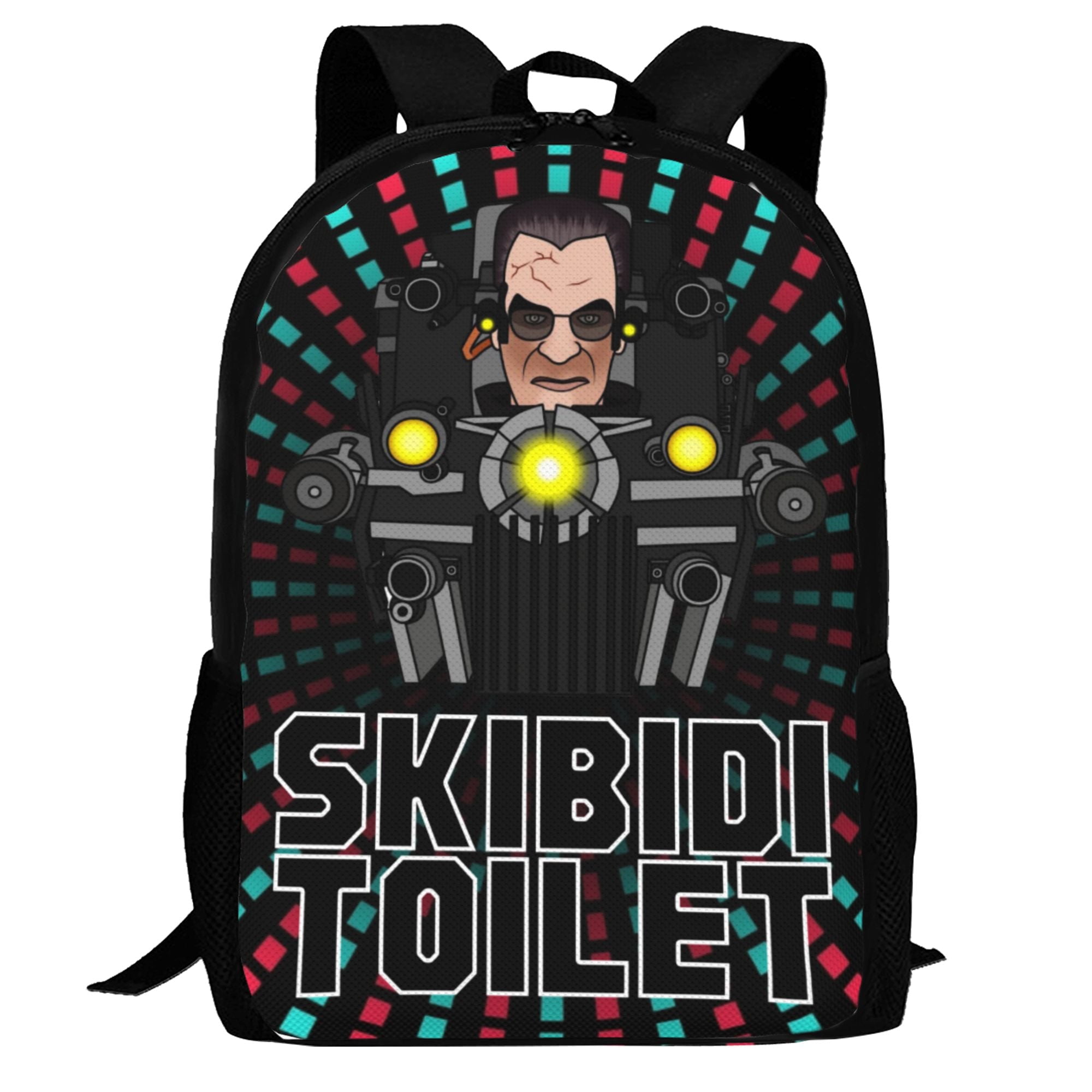 Skibidi Toilet Backpack, Large Capacity School Book Bag, Lightweight ...
