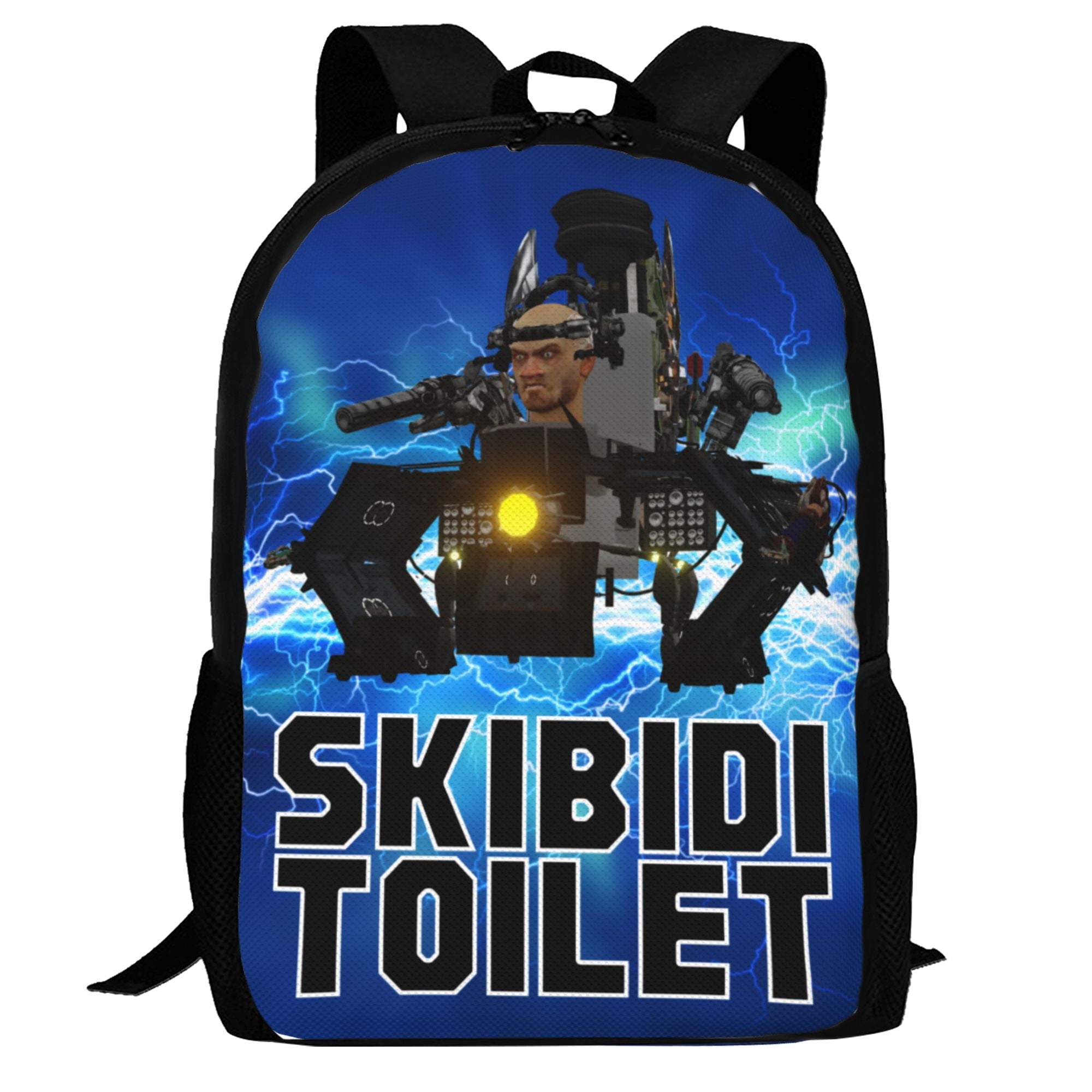 Skibidi Toilet Backpack, Large Capacity School Book Bag, Lightweight ...