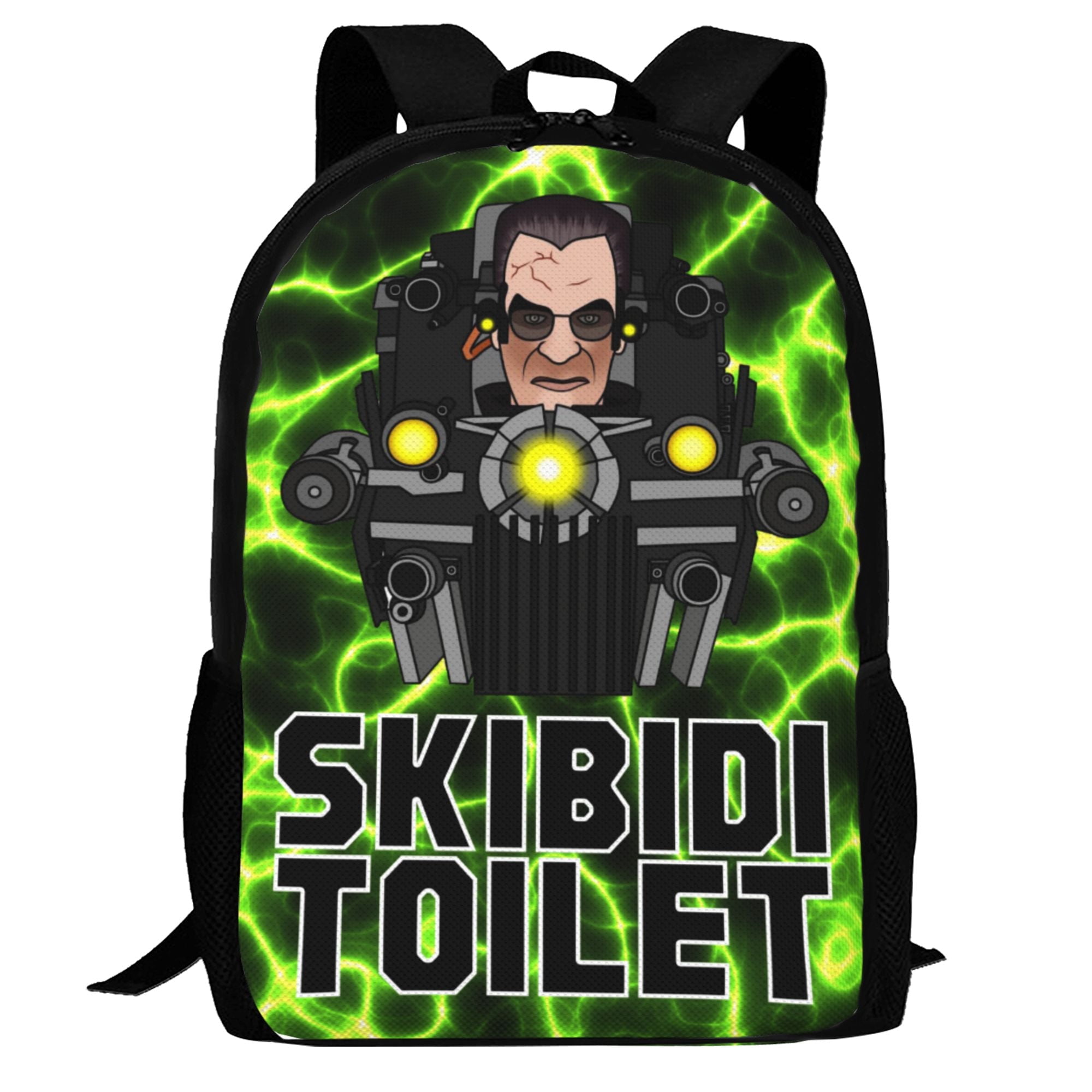 Skibidi Toilet Backpack, Large Capacity School Book Bag, Lightweight ...