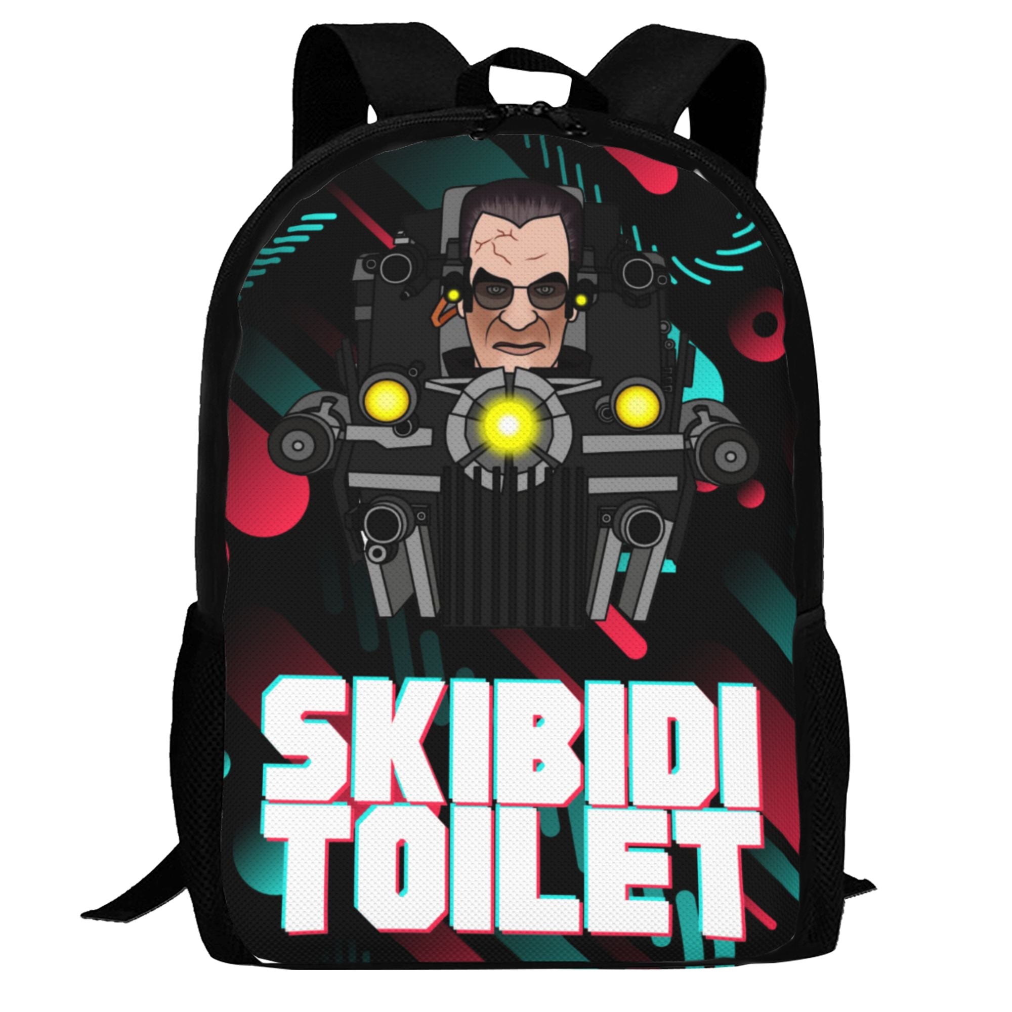 Skibidi Toilet Backpack, Large Capacity School Book Bag, Lightweight ...