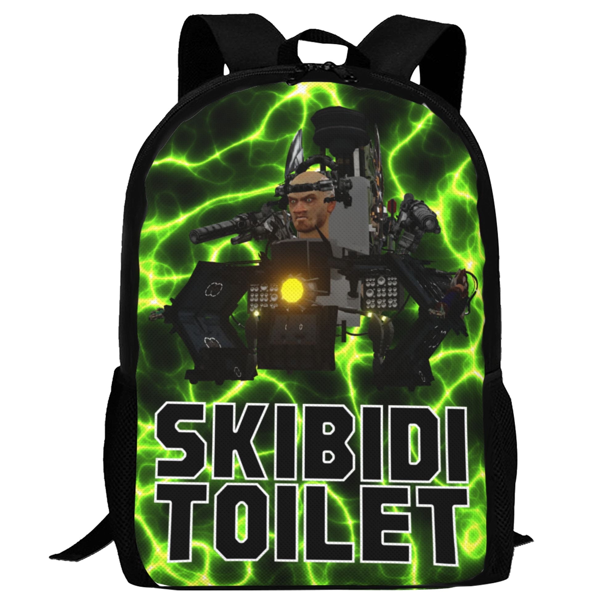 Skibidi Toilet Backpack, Large Capacity School Book Bag, Lightweight ...