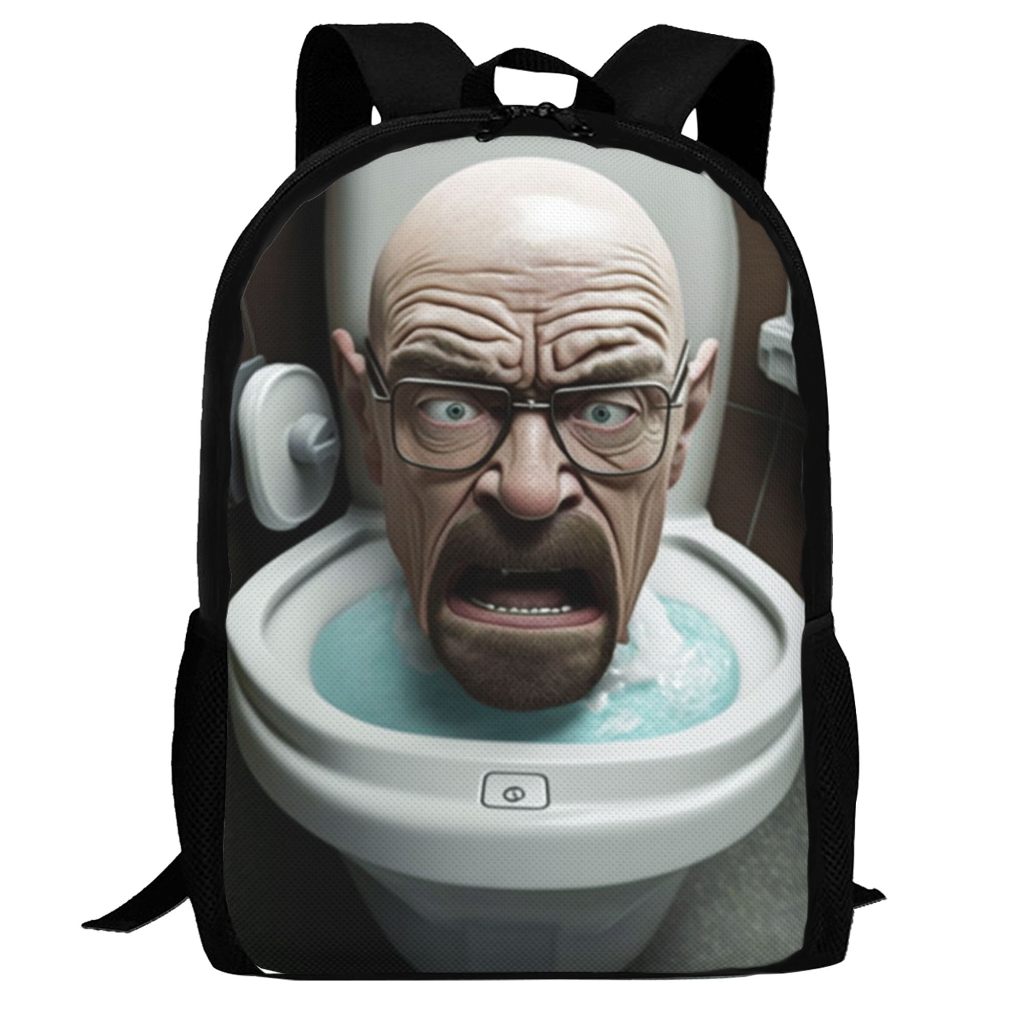 Skibidi Toilet Backpack, Large Capacity School Book Bag, Lightweight ...